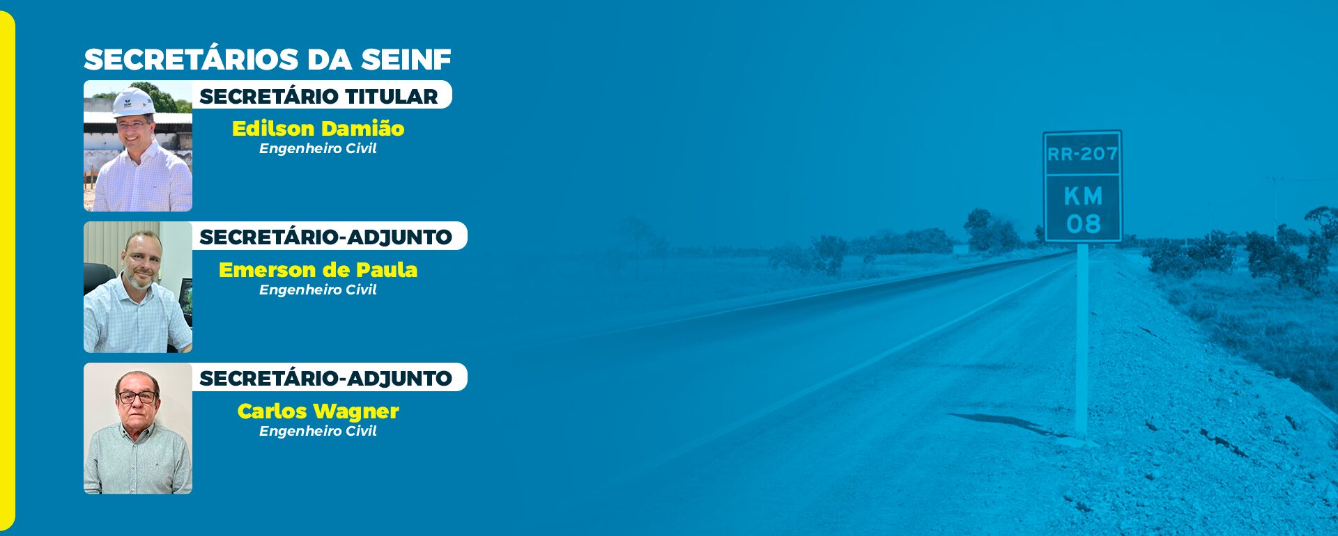 Secretários – SEINF